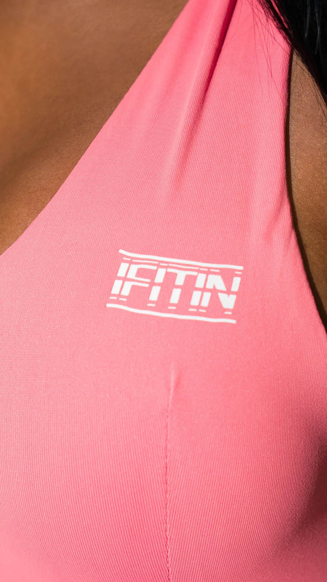 String You Along Bodysuit (Peach) – Shop Ifitin